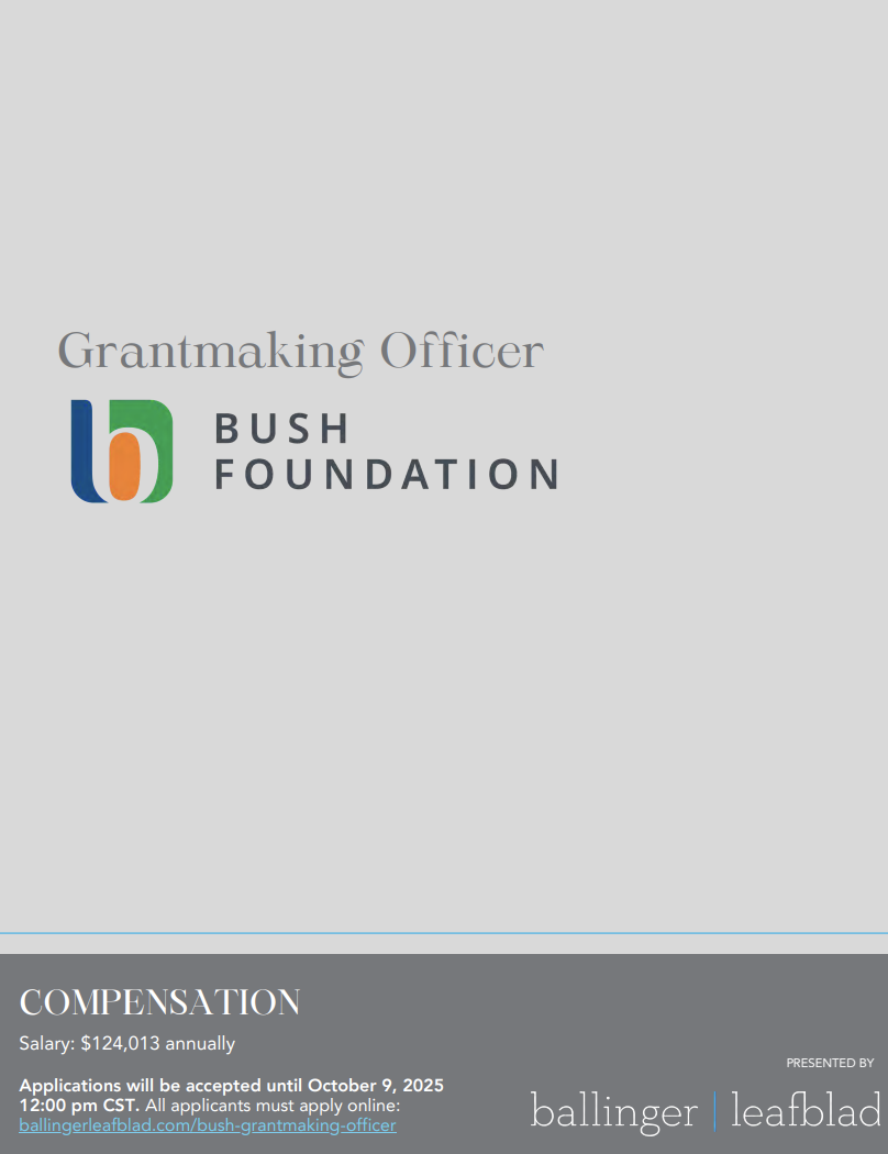 Grantmaking Officer — Ballinger | Leafblad